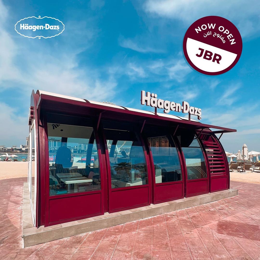 NTDE - Häagen-Dazs flagship store is now open in JBR Dubai!